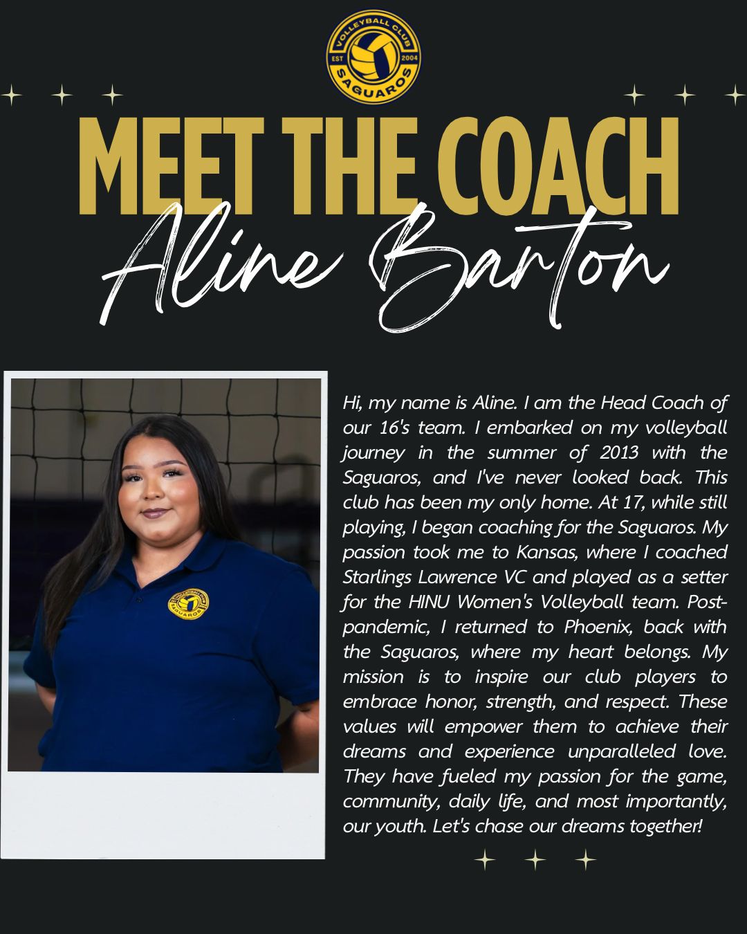 Aline Barton – ARIZONA SAGUAROS VOLLEYBALL CLUB